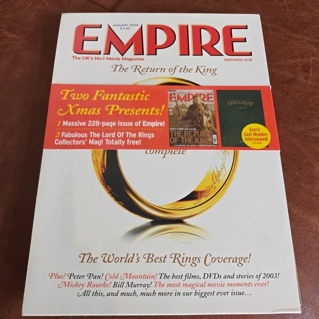 EMPIRE MAGAZINE LORD of the Rings: Return of the King Special issue 175 ...