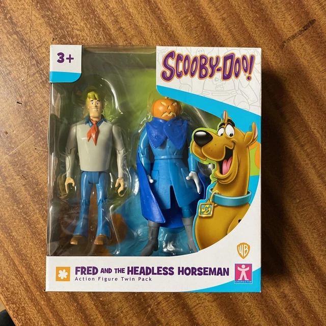 SCOOBY DOO FRED & The Headless Horseman Action Figure Twin Pack New £12 ...