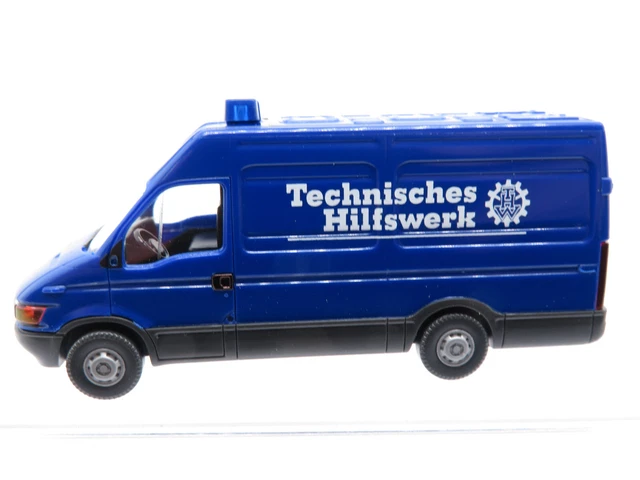 304-51HO - WIKING 1/87 28602 - Iveco Daily 50J THW Bayern - top EUR 14 ...