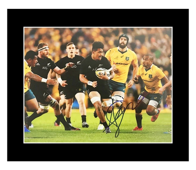 SIGNED ARDIE SAVEA Photo Display - All Blacks Autograph +COA £129.99 ...