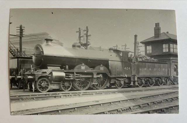 LBSC RAILWAY LOCOMOTIVE Photograph H2 Class - 424 - A1236 £3.50 ...