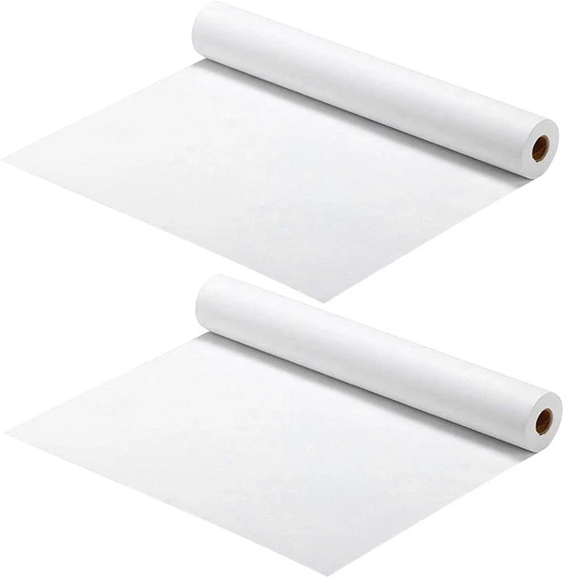 2 STÜCK WEISSE Papierrolle für Kinder Staffelei Zeichnung Aquarell ...