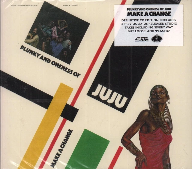 PLUNKY AND THE ONENESS OF JUJU MAKE A CHANGE CD 10 track cd digipak ...