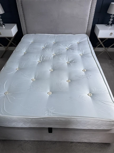 DOUBLE BED. TOGETHER with New Mattress and Headboard Collection Only £ ...