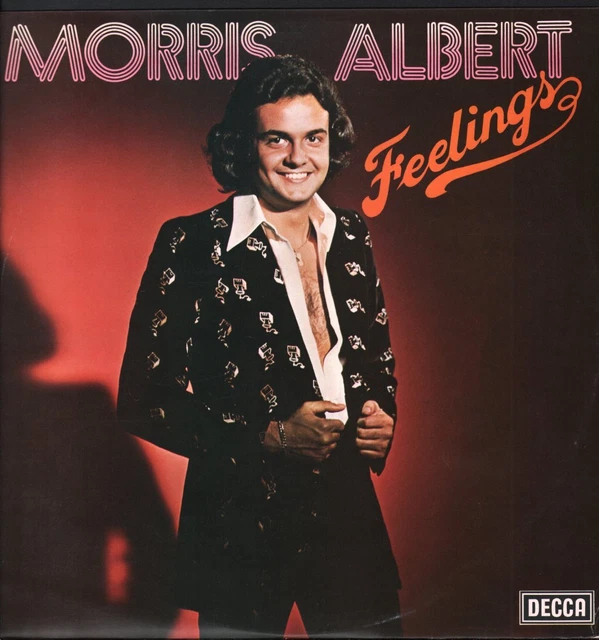 MORRIS ALBERT FEELINGS LP vinyl UK Decca 1975 - sleeve has creases and ...