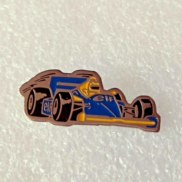 PIN'S LAPEL PIN pins Voiture Sport FORMULE 1 F1 FORMULA ONE ELF Signé ...