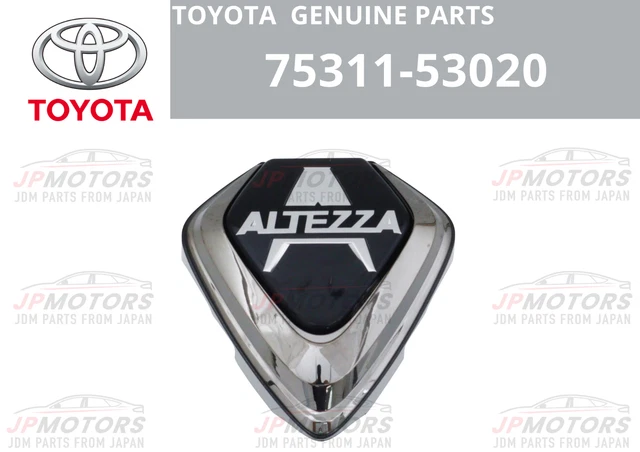 TOYOTA ORIGINAL ALTEZZA Lexus IS300 Frontgrill Schwarz Emblem Badge ...