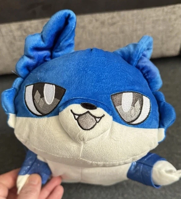 APHMAU WOLF EIN Blue MeeMeows Large 11" Plush Soft Toy Aphmau & Friends ...