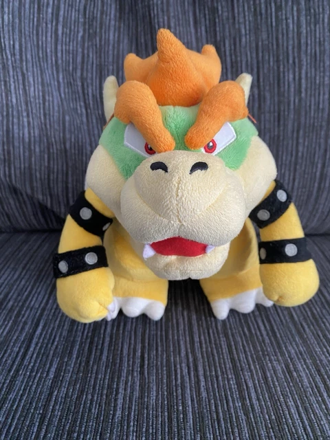 SUPER MARIO BROS Wii Exclusive Bowser Plush RARE Collectable Soft Toy £ ...