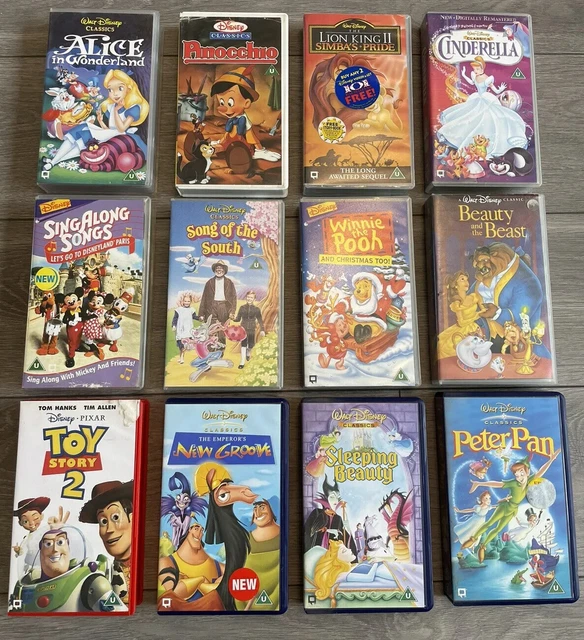 WALT DISNEY VHS Bundle 12 VHS Tapes $15.20 - PicClick AU