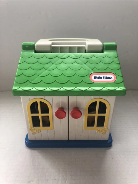 VINTAGE LITTLE TIKES Toddle Tots Family Play House Carry Play Set ...