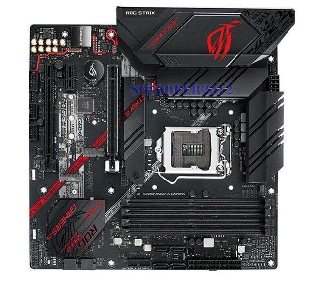ASUS ROG STRIX B460-G GAMING Motherboard DDR4 DIMM Micro ATX Intel B460 LGA 1200 £172.10 ...