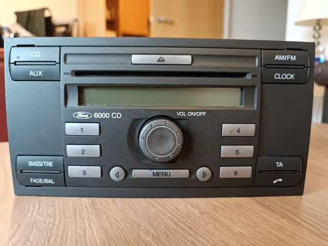 FORD TRANSIT MK7 Van Radio Stereo Cd Player 2007 2008 2009 2010 2011 ...