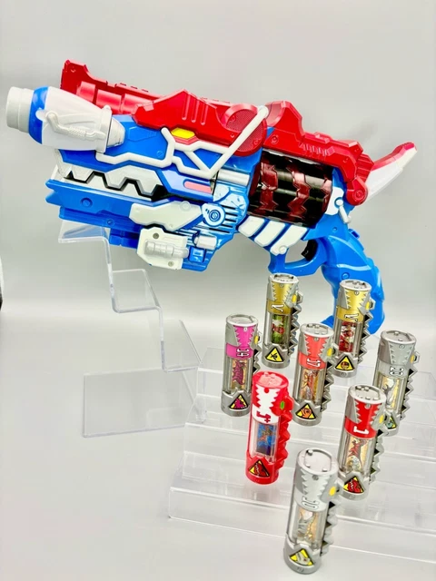 PISTOLA POWER RANGERS Dino Charge Kyoryuger DX Giga Gaburevolver 8 ...