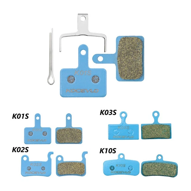 BLUE COLOR BICYCLE K01S/K02S/K03S/K10S Brake Pads Sintered Organic ...