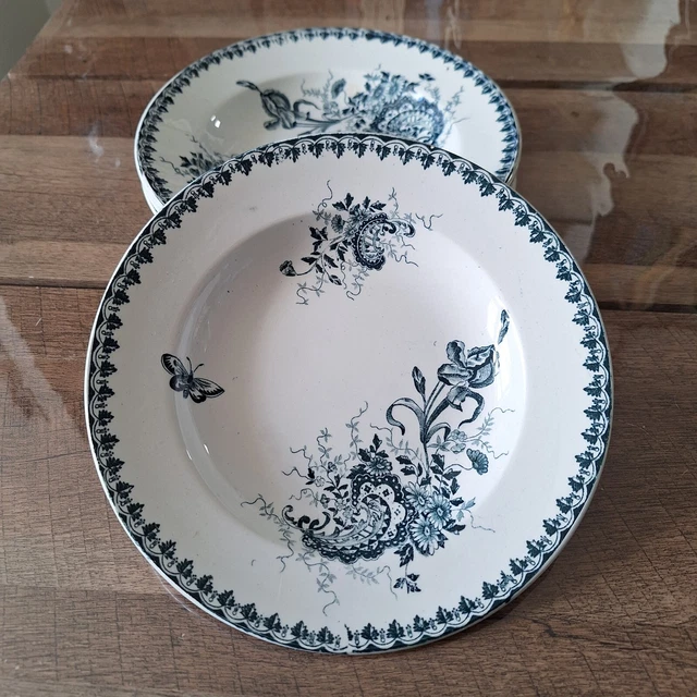 6 ASSIETTES CREUSES Saint-Amand modèle Louis XV EUR 59,00 - PicClick FR