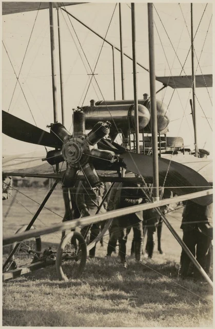 ENGINE OF JJ Hammond's biplane 1910 AVIATION OLD PHOTO $8.50 - PicClick AU