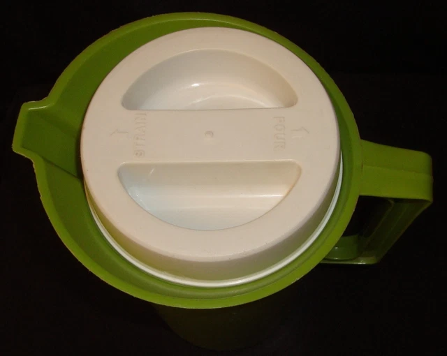 VINTAGE LUSTRO WARE Green Pitcher L-50 $35.00 - PicClick CA