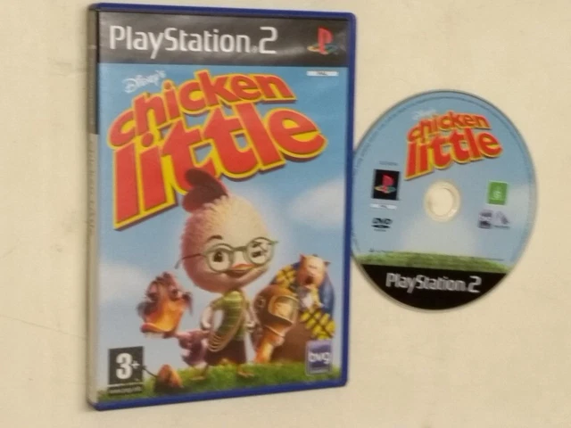 DISNEYS CHICKEN LITTLE Ps2 black label same day free postage £7.99 ...