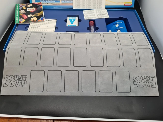 VINTAGE COUNTDOWN BOARD Game by Spear's Games 1993 Version $14.33 ...