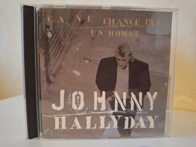 JOHNNY HALLYDAY - Ça ne change pas un homme (1991) - Album CD - Bon ...