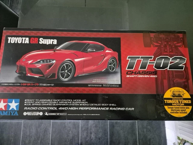 TAMIYA TOYOTA GR Supra RC Car Fully Assembled £145.00 - PicClick UK