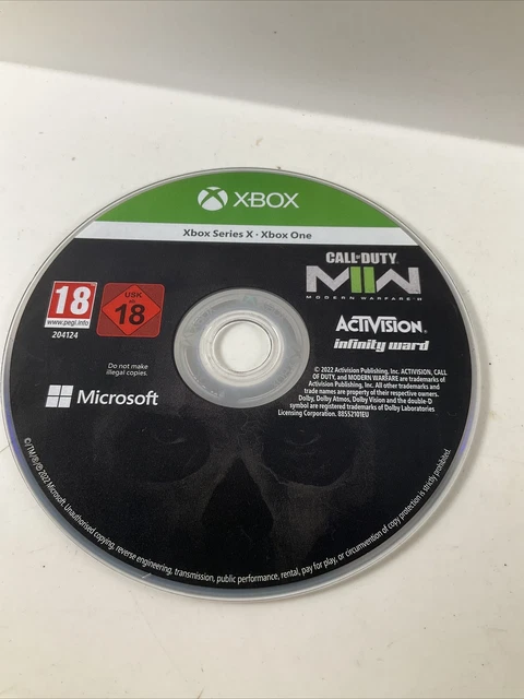 CALL OF DUTY: Modern Warfare II (Microsoft Xbox One/Series X, 2022 ...