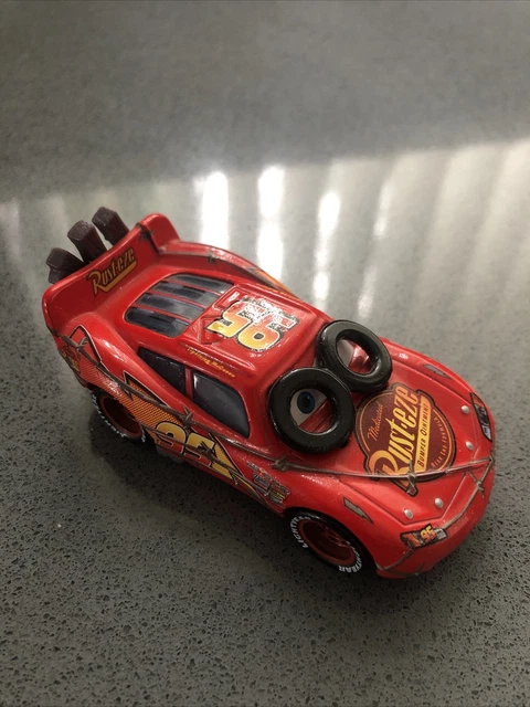 MATTEL DISNEY PIXAR Cars - Spin out Lightning McQueen £20.00 - PicClick UK
