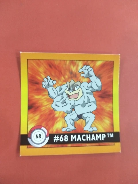 POKEMON SERIES 1 Sticker Original 1999 68 Machamp $6.00 - PicClick AU