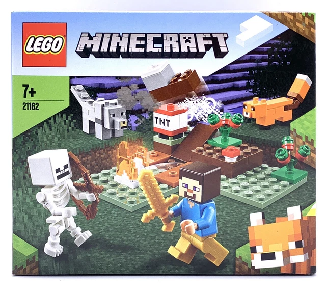 LEGO SET 21162 Minecraft The Taiga Adventure Playset with Skeleton EUR ...