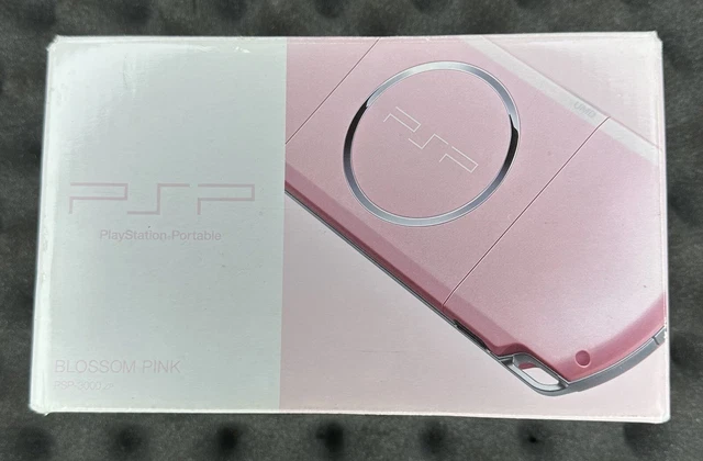 *RARE* SONY PSP 3000 Console (Blossom Pink) Console **FULL SET - BOXED ...