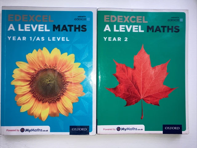 EDEXCEL A LEVEL Maths Year 1 + Year 2 Student Book Pack £26.00 ...
