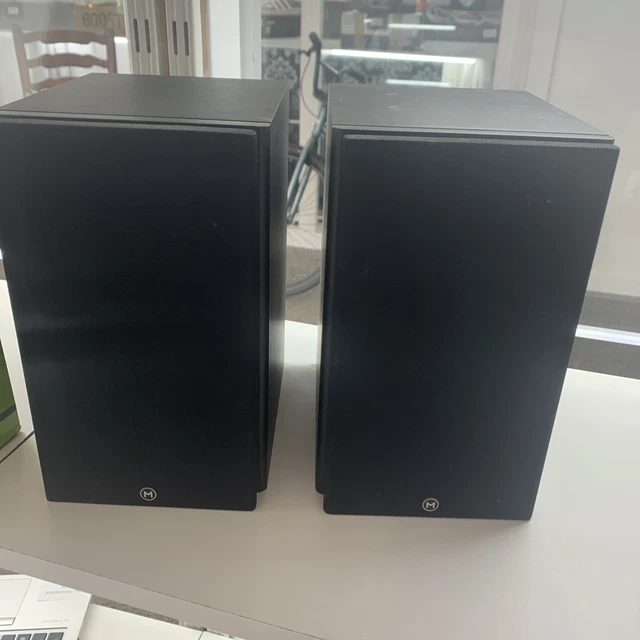 MORDAUNT SHORT M10 Bookshelf Speakers Black Charcoal Free 24-hour ...