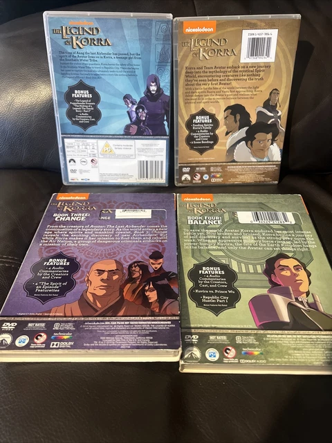 THE LEGEND OF Korra - The Complete Series Set (DVD Region 1&2) Book 1 2 3 4 $35.99 - PicClick CA