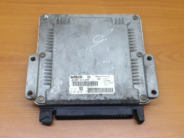 CITROEN PEUGEOT ENGINE Control Module Unit Motor Ecu Bosch 0281010750 ...