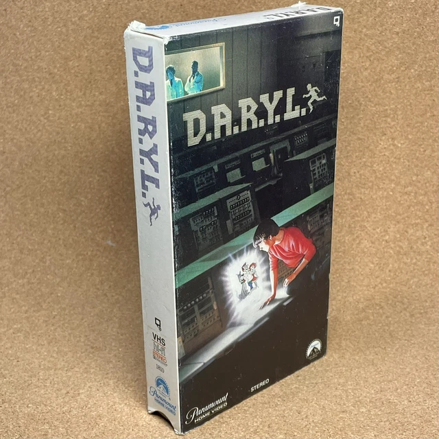 D.A.R.Y.L. VHS VINTAGE 80’s Sci fi Movie 1985 Paramount Home Video £18. ...