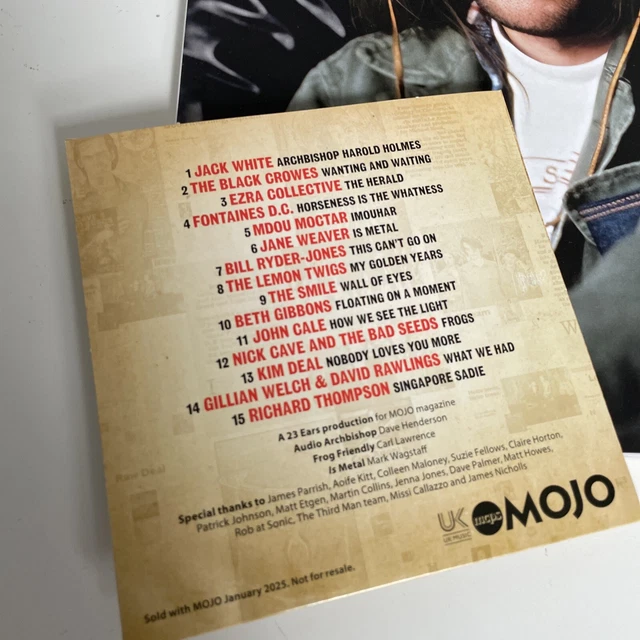 MOJO SUBSCRIBERS EDITION January 2025 Neil Young & CD Mojo The Best Of ...