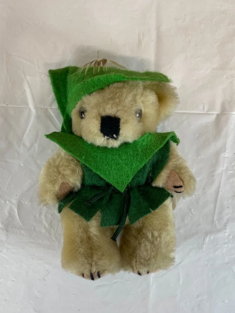 ROBIN HOOD TEDDY Bear Soft Toy Playmakers 5.5" Plush - No Tags - With ...