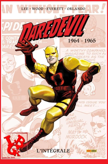 DAREDEVIL INTEGRALE 1 01 Nouvelle Ed. Mars 2025 Marvel Classic Panini ...