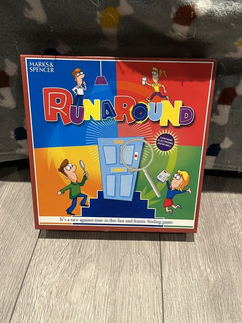 RUNAROUND - FAST & Frantic Finding Game by M&S From 8+ Complete £4.50 ...