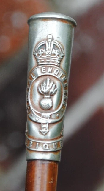 WW1 ROYAL ENGINEERS Swagger stick £185.00 - PicClick UK