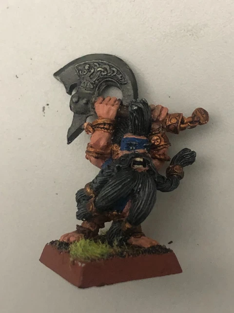 WARHAMMER QUEST DWARF Dragon Slayer Hero Dwarven Dwarves well painted ...