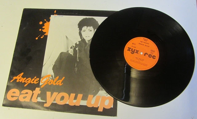 ANGIE GOLD - eat you up Maxi Single 1985 zyx Dance Pop EUR 6,90 ...