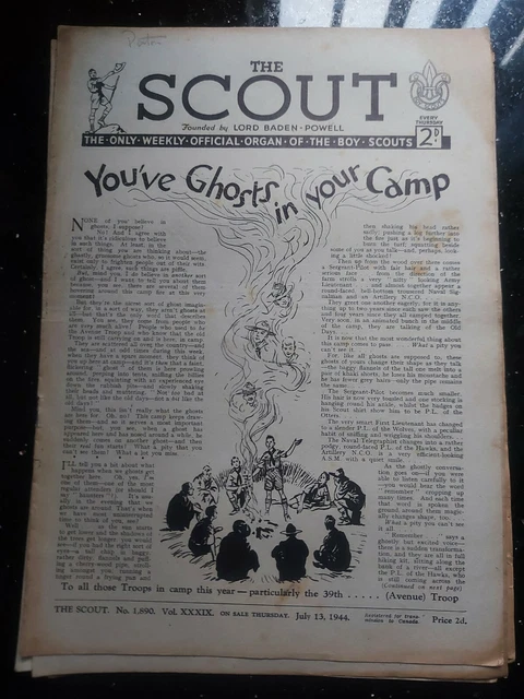 UK SCOUTING 1940'S The Scout Magazine July 13 1944 £1.00 - PicClick UK