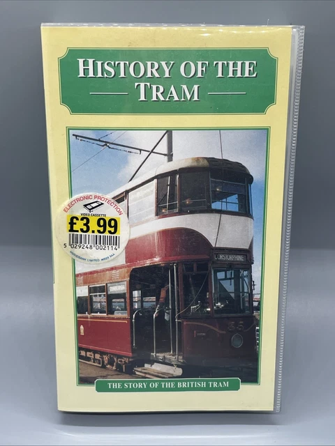 VINTAGE VHS VIDEO ~ History Of The Tram - The Story Of The British Tram ...