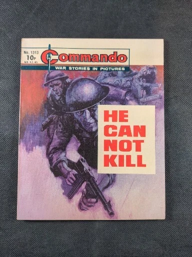 COMMANDO COMIC ISSUE Number 1313 He Can Not Kill EUR 5,28 - PicClick IT
