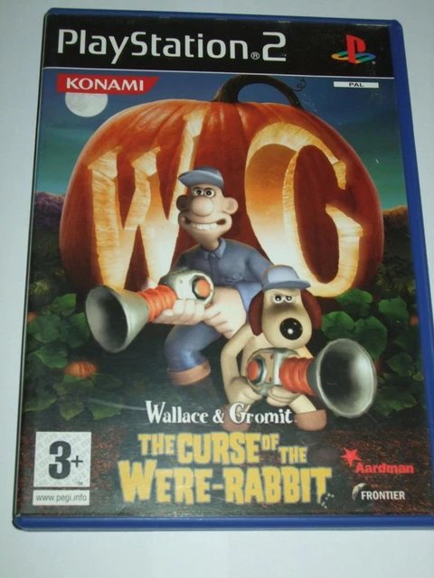 WALLACE & GROMIT The Curse Of The Were-Rabbit Playstation 2 Sony PS2 ...