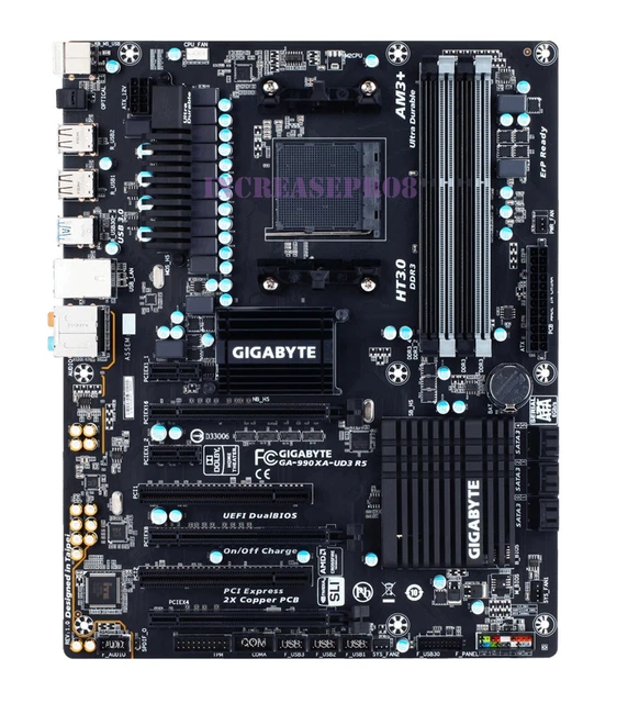 GIGABYTE GA-990XA-UD3 R5 Motherboard AMD 990X Socket AM3+ DDR3 DIMM USB3.0 ATX £160.89 - PicClick UK