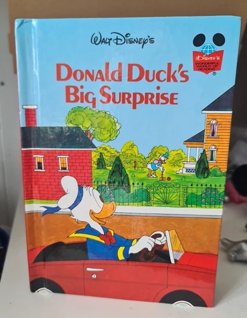DISNEYS WONDERFUL WORLD Of Reading Hardback Book Donald Ducks Big ...