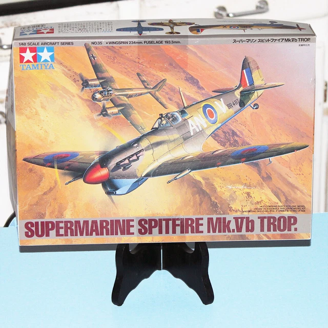MAQUETTE 1/48 AIRCRAFT Series NO.35 Tamiya vintage Supermarine Spitfire Mk.Vb EUR 30,00 ...